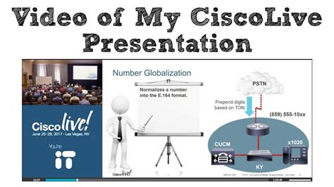 NEW VIDEO Replay Of My Cisco Live US 2017 Presentation