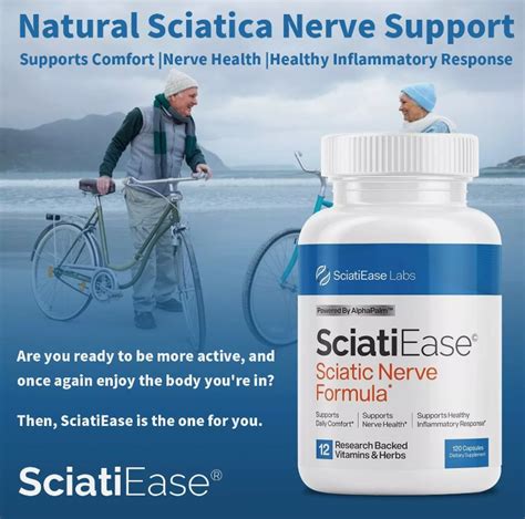 3pack Sciatiease Labs Sciati Ease Sciatic Nerve Formula 120 Cap New Exp 2027 07 Ebay