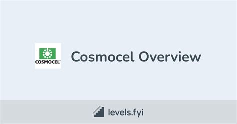 Cosmocel Careers Levels Fyi
