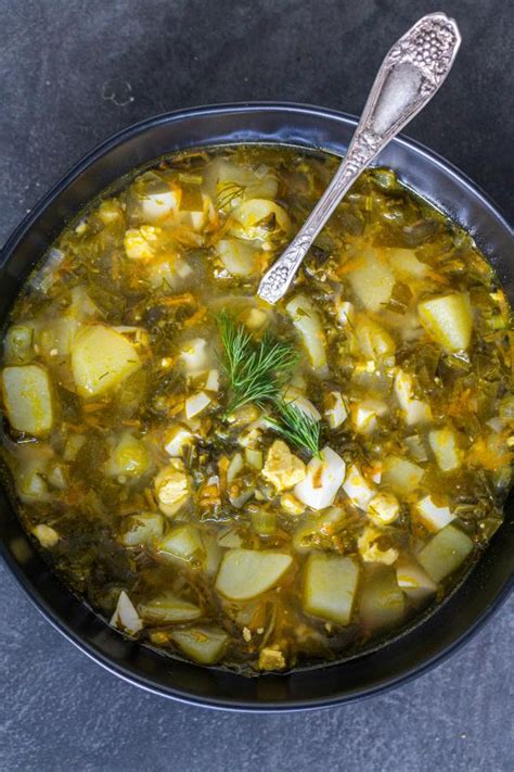 Traditional Green Borscht Sorrel Soup Artofit