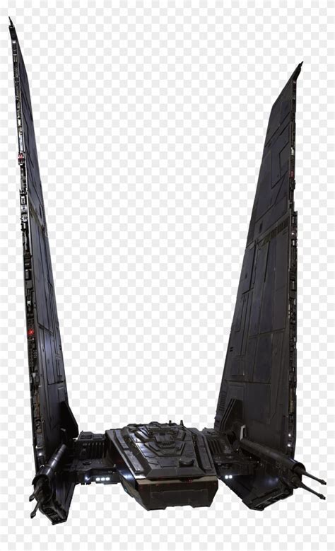 Kylo Rens Command Ship Star Wars The Force Awakens Kylo Rens Shuttle Hd Png Download