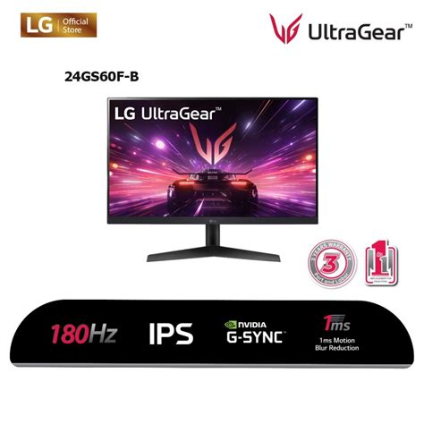 Jual Monitor Lg Ultragear Gs F B Fhd Ips Gaming Monitor Nvidia G Sync Compatible Ms