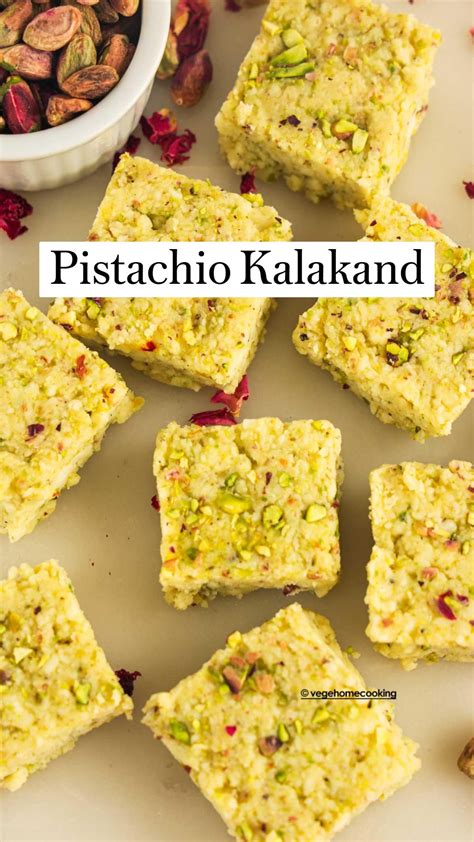 Pistachio Kalakand Artofit