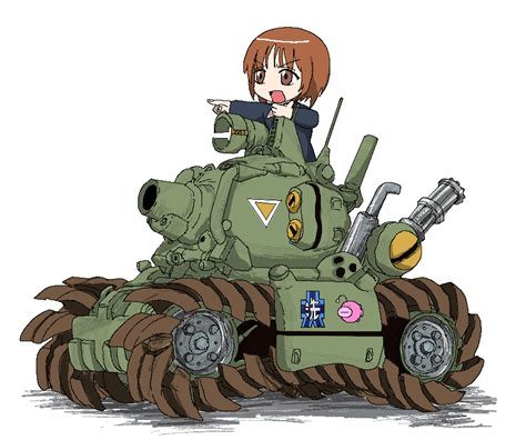 Nishizumi Miho Girls Und Panzer And 1 More Drawn By Ataponatapon21