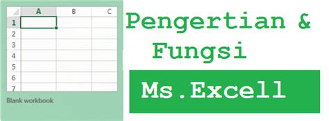 Pengertian Excel