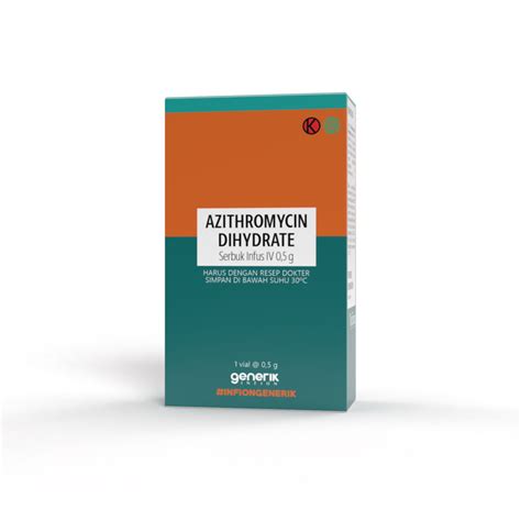 Azithromycin Dihydrate Iv Infion Generik