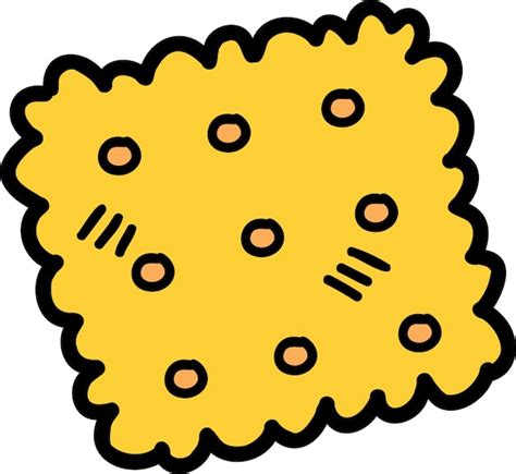 손으로 그린 비스킷 그림 프리미엄 벡터