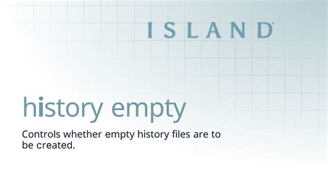 History Empty Island Router Documentation