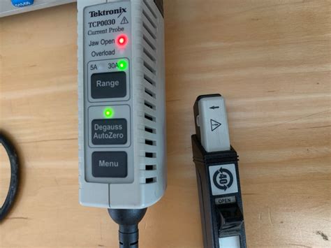 Tektronix Tcp0030 Current Probe 120 Mhz 5a 30a Ac Dc Ebay