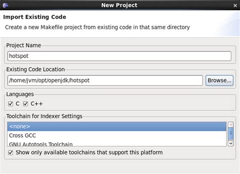 在eclipse中进行hotspot的源码调试 Wordcount 博客园