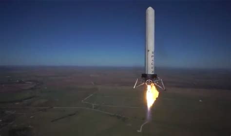 Spacexs Grasshopper The Amazing Reusable Rocket Photos Space