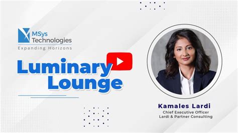 Ai Digitaltransformation Luminarylounge Msysluminaries Datadrivenfuture Techleadership