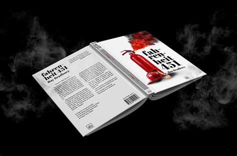 Fahrenheit 451 Book Cover Design On Behance