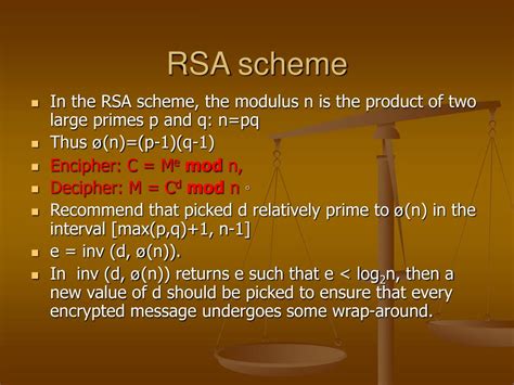 PPT RSA And Rabin PowerPoint Presentation Free Download ID 302740