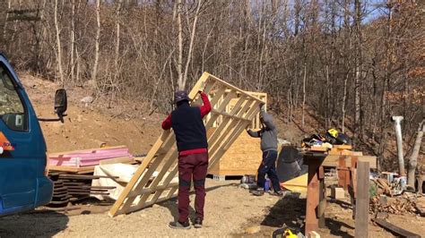 Ep 62 창고 짓기 지붕 올리기 Youtube