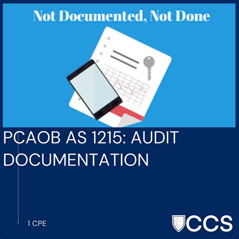 Pcaob As 1215 Audit Documentation Theaccountwaregroup
