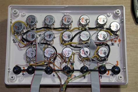 Self Built MIDI Controller Dave Boulden