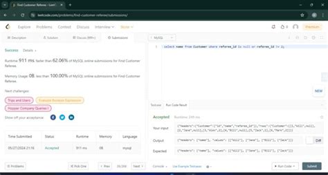 keerthana v on linkedin leetcode challenge day 30 30 584 find customer referee