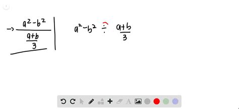 SOLVED Perform Each Operation If The Result Is Undefined So Indicate SEE EXAMPLE
