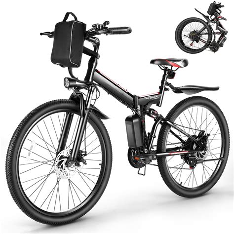 Elifine 500w Electric Bike Folding Electric Mountain Bike 19mph