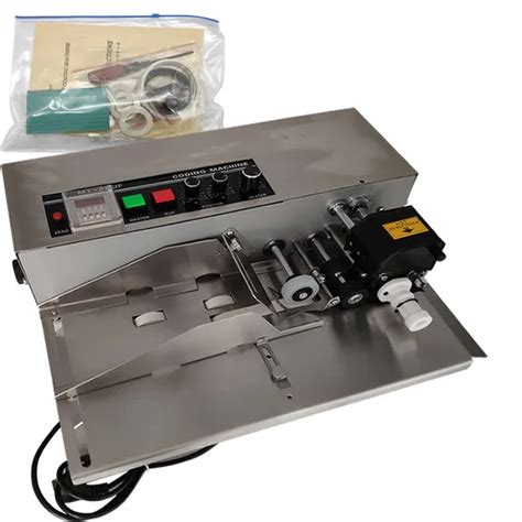 Packaging Line Expiry Date Batch Number Printer Ink Roller Coding Machine My380 Dry Ink Roller