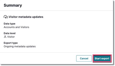 Data Sync Account And Visitor Export Handling Pendo Help Center