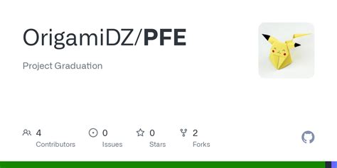 GitHub OrigamiDZ PFE Project Graduation