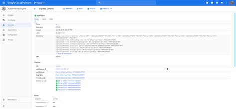 kubernetes gke nginx ingress create additional load balancer stack