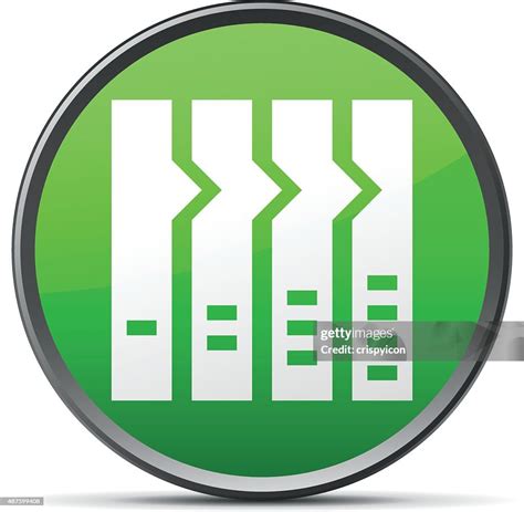 Flowchart Icon On A Round Button High Res Vector Graphic Getty Images