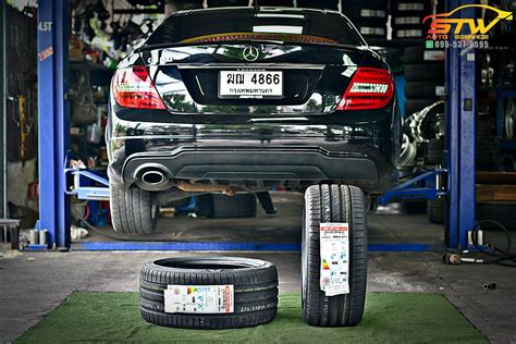 ยางถูก Mercedes Benz C Class C180