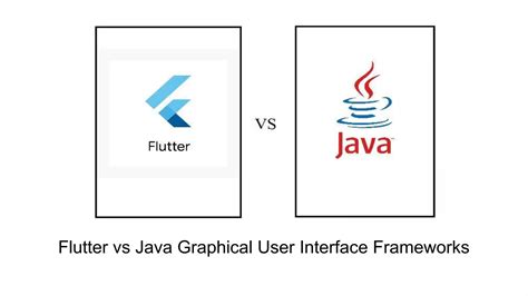 Flutter Vs Java Graphical User Interface Frameworks Pptx PPT