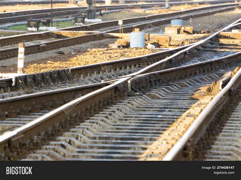 Rails Turn Rails Image Photo Free Trial Bigstock