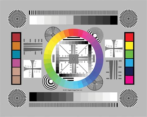 DGK Color Tools DGK CSD Set Of 3 High Resolution 8 By 11 Chrome SD Professional Lens Test