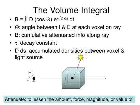 Ppt Direct Volume Rendering Powerpoint Presentation Free Download
