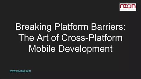 mastering cross platform mobile app development pptx operating systems computer software