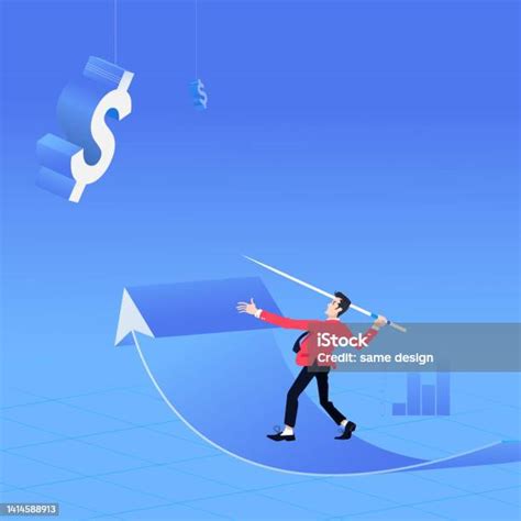 성공적인 사업가 양궁 표적과 달러 기호에 화살표 스마트 목표 비즈니스 목표 개념 성취와 성공 감독에 대한 스톡 벡터 아트 및