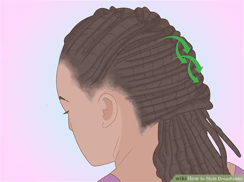 3 Ways To Style Dreadlocks WikiHow