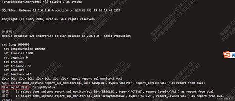 Oracle Sql Monitor简单使用说明 Csdn博客