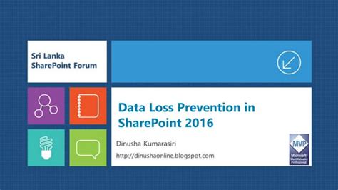 Data Loss Prevention In Sharepoint 2016 Pptx Technology And Computing
