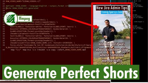 Ffmpeg Generate Perfect Shorts With Subtitles Youtube