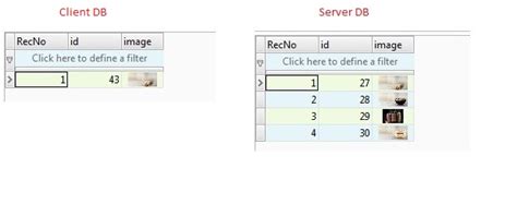 Delphi How Update Client Database From Server Database Stack Overflow