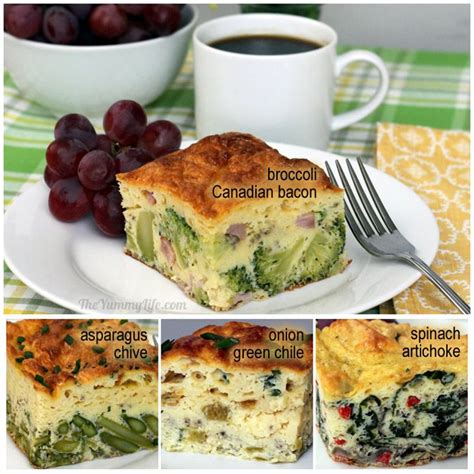 4 Easy And Healthy Blender Yogurt Egg Puff Casseroles