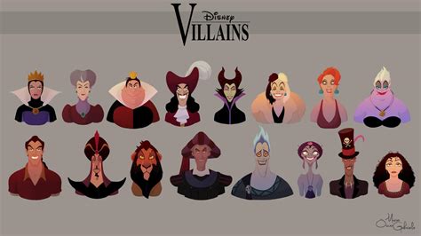Kawaii Disney Villains Wallpapers Wallpaper Cave