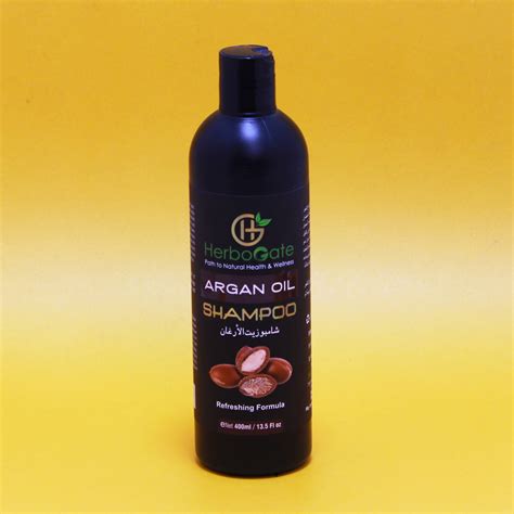 100 Natural And Herbal Argan Oil Shampoo Nutriorga