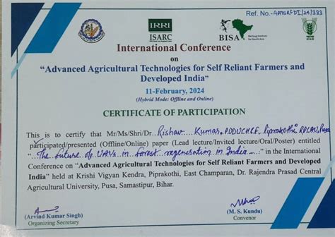 Rishav Kumar On Linkedin Submitted My Research Concept In International Conference On Advanced