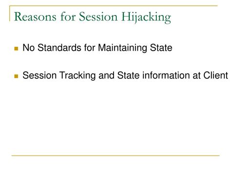 PPT Session Hijacking PowerPoint Presentation Free Download ID