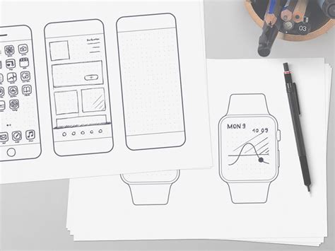 Sketch Wireframe Mockup And Prototype Why When And How By Nick
