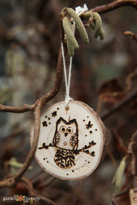 Wooden Ornaments How To Dry Design And Seal Garden Therapy