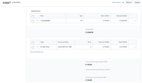 Accounting Bug Purchase Invoice With Stock Update Accounting Frappe