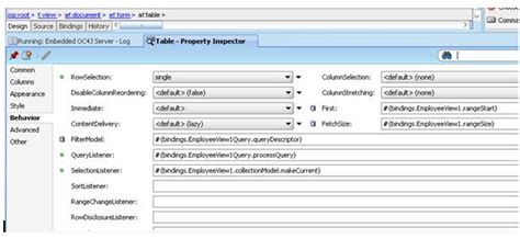 Jdeveloper 11g â€“ Dynamic And I Mean Really Dynamic Tables With Adf